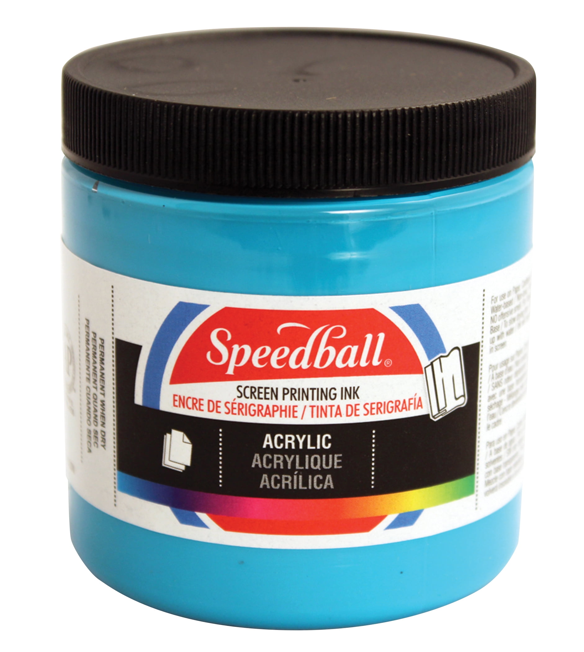 SCREEN INK PERM ACRY 8OZ DK BL - Walmart.com