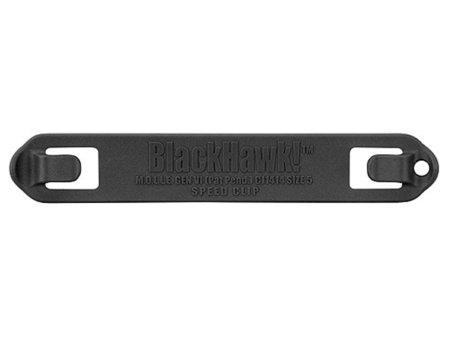 SPEEDCLIP 6 PACK/ #5 5\" BLK - Walmart.com