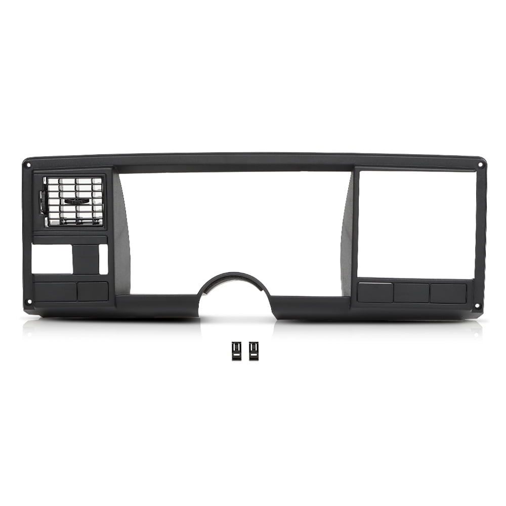 SPEEDOMETER DASH BEZEL TRIM BLACK Fit For 88-94 CHEVY SILVERADO GMC ...