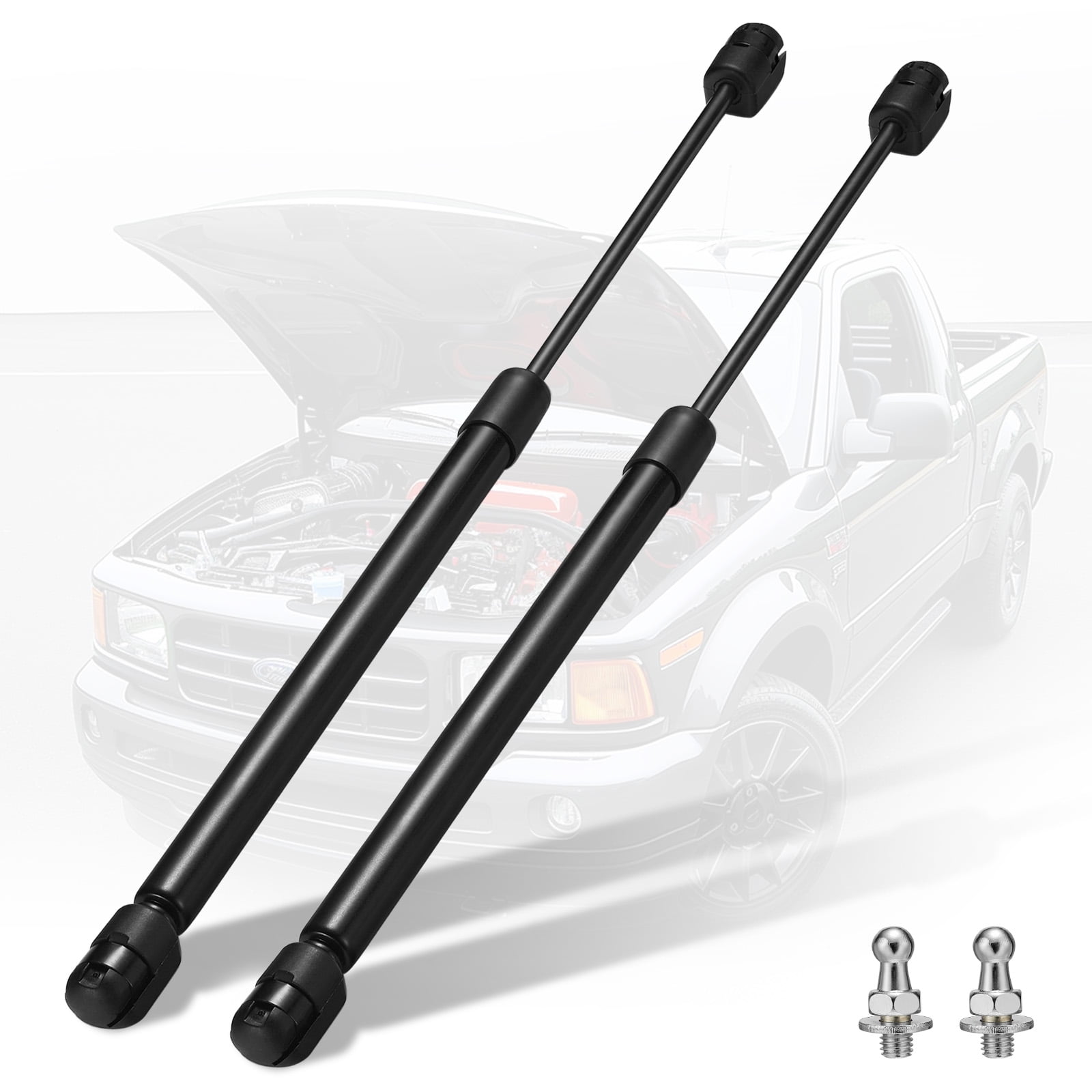 SPEEDWOW 12 Inch Gas Shocks Struts Lift Supports 40 Lbs/178N for Leer ...