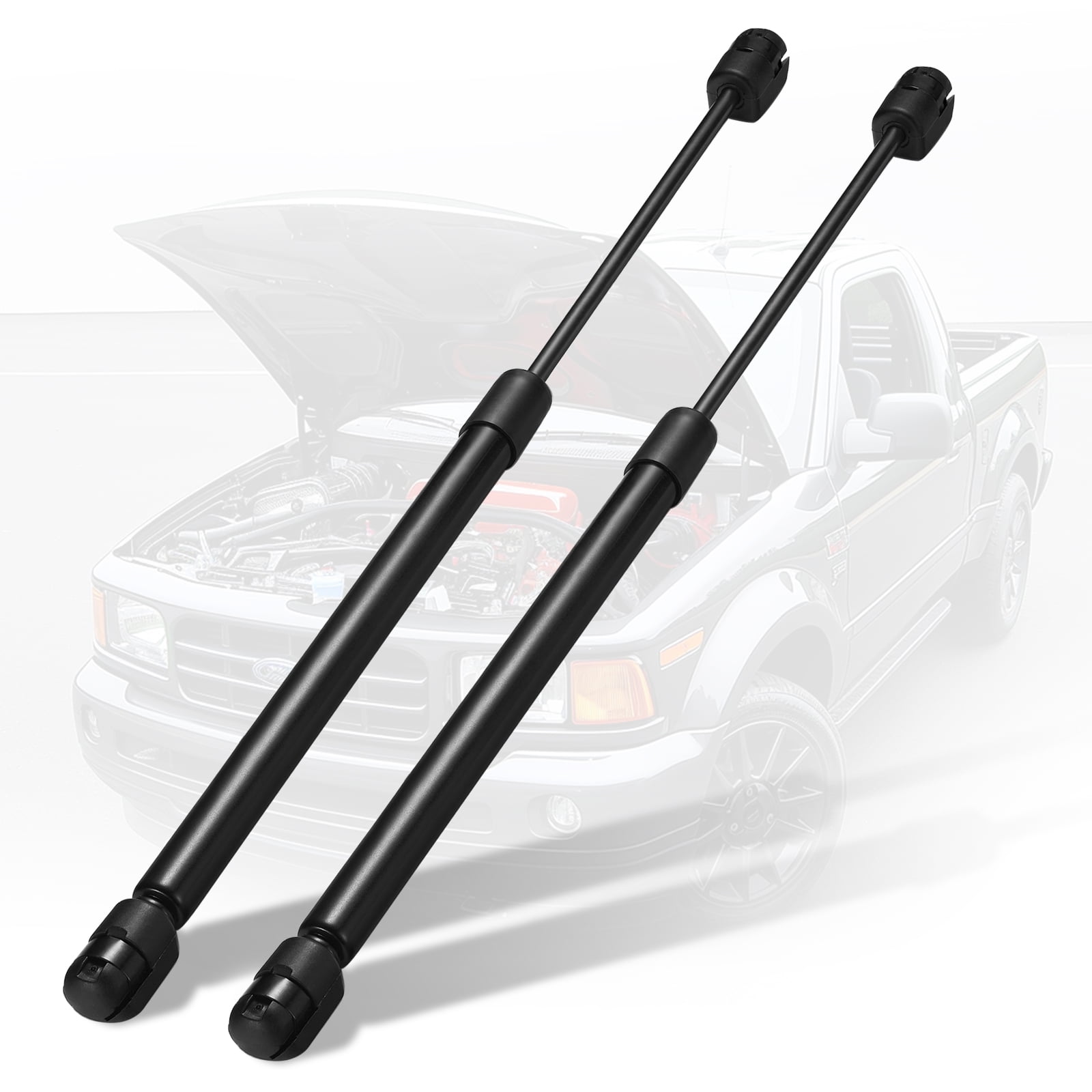 SPEEDWOW 14 Inch 24 Lbs Truck Camper Shell Gas Shocks Struts Lift ...