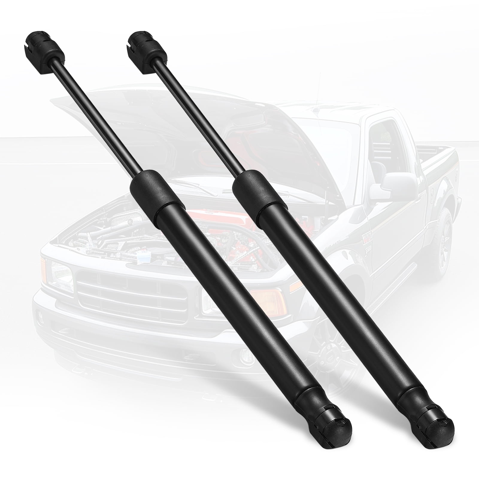 SPEEDWOW 15in 73lbs/325N Front Hood Struts Lift Supports Gas Prop ...