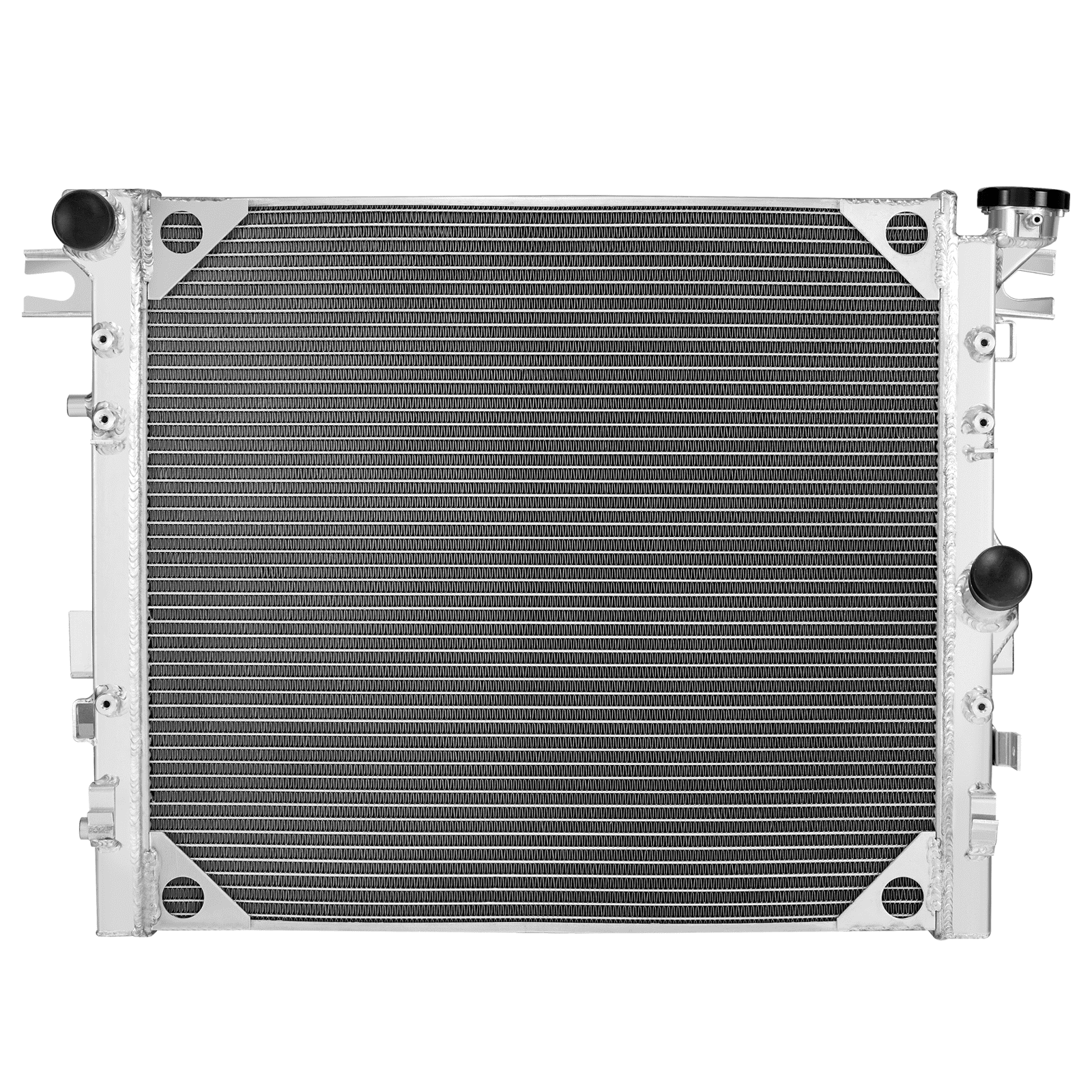 SPEEDWOW 3ROW-44mm CU2957 Aluminum Radiator Fit for Jeep Wrangler JK ...