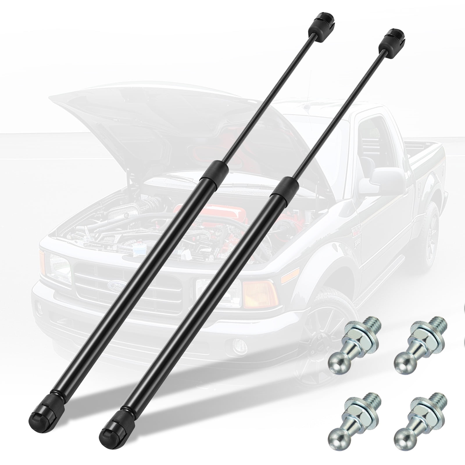 SPEEDWOW C1608054 20inch 445N Gas Strut Shock Lift Support for RV Bed ...