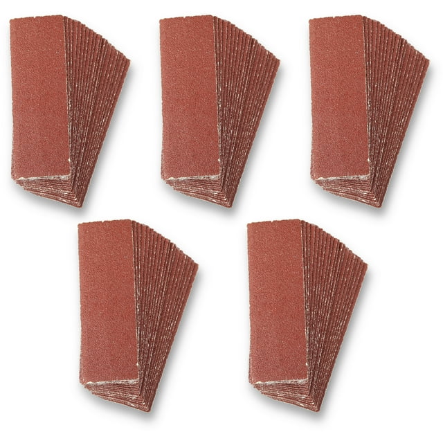 SPEEDWOX 100 PCS Micro Sander Kit 3.5 x 1.2 Inch Detail Sanding Refill ...