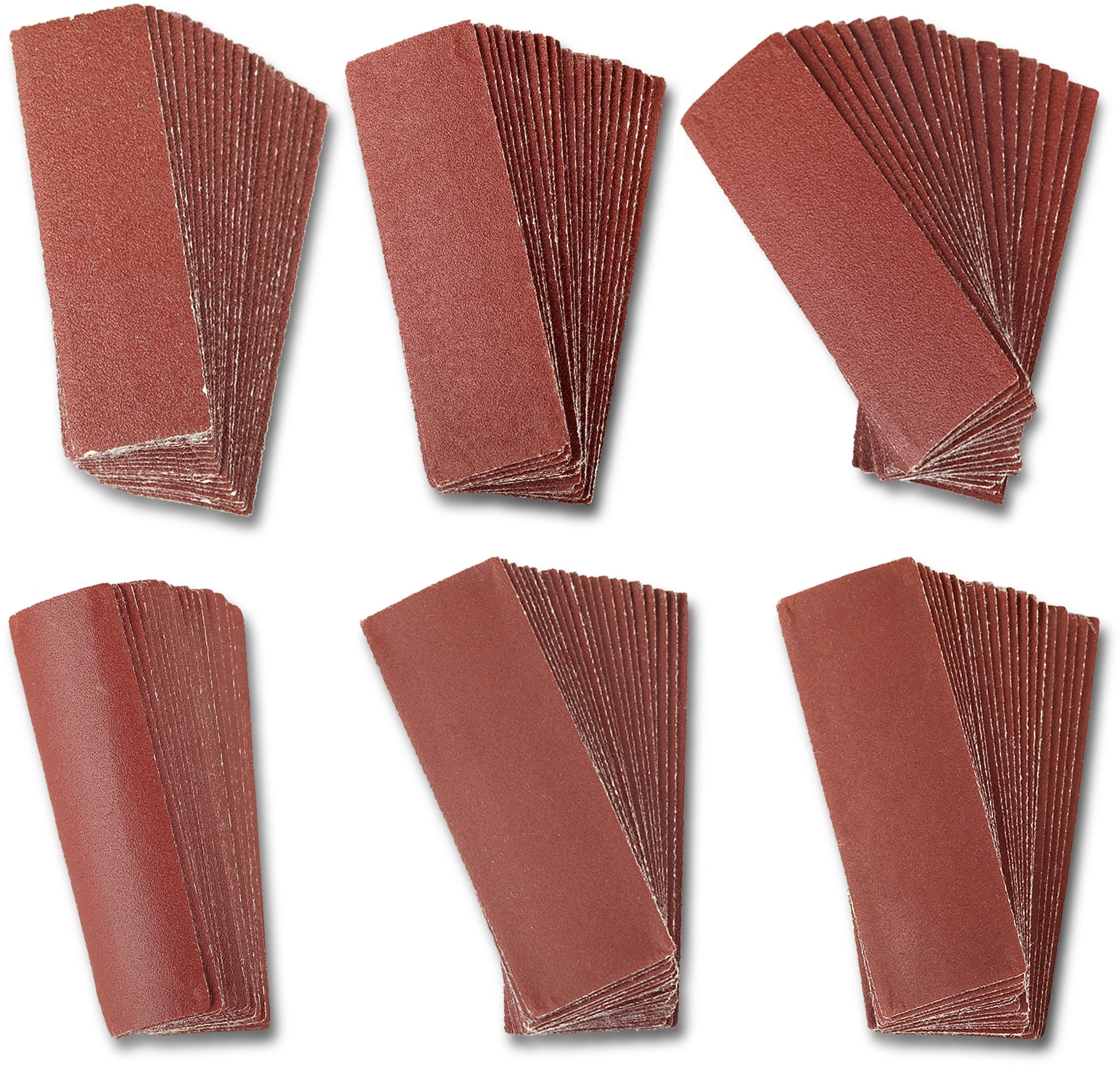 SPEEDWOX 120 PCS Micro Sander Kit 3.5 x 1.2 Inch Sand Paper Set 20 ...