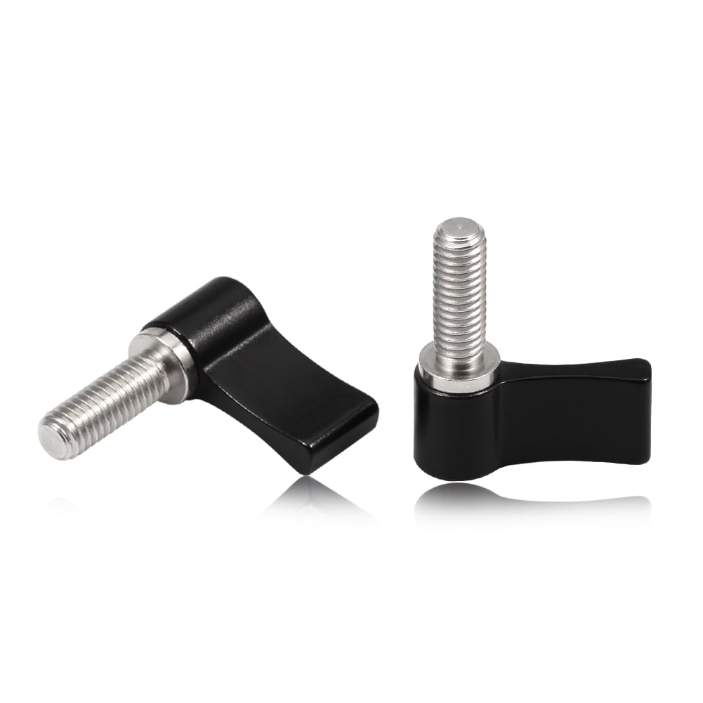 SPEEDWOX 2 Pcs M6 17mm Screw with Handle Thumb Screw Male Threading ...