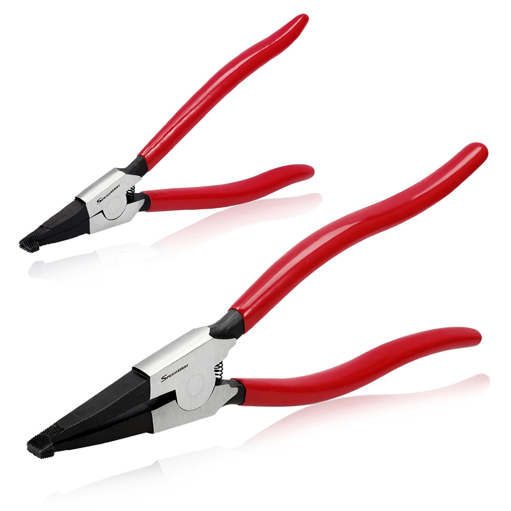 SPEEDWOX 2 Pcs Retaining Ring Pliers Set, 8-inch and 11-inch Lock Ring ...