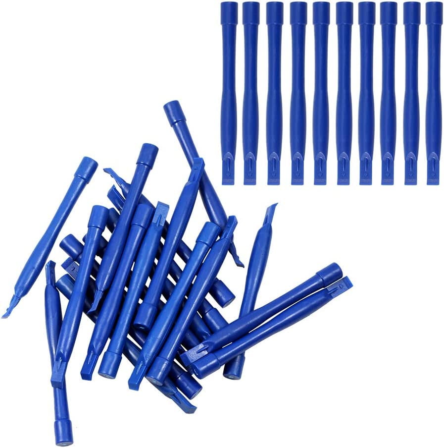 SPEEDWOX 30 Pcs Flathead Plastic Pry Bars Crowbar Plastic Spudger Set ...