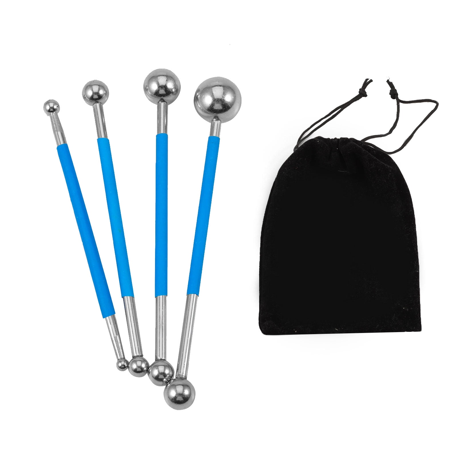 SPEEDWOX 4 Pcs Metal Ball Tile Caulk Finishing Tools with Storage Bag ...