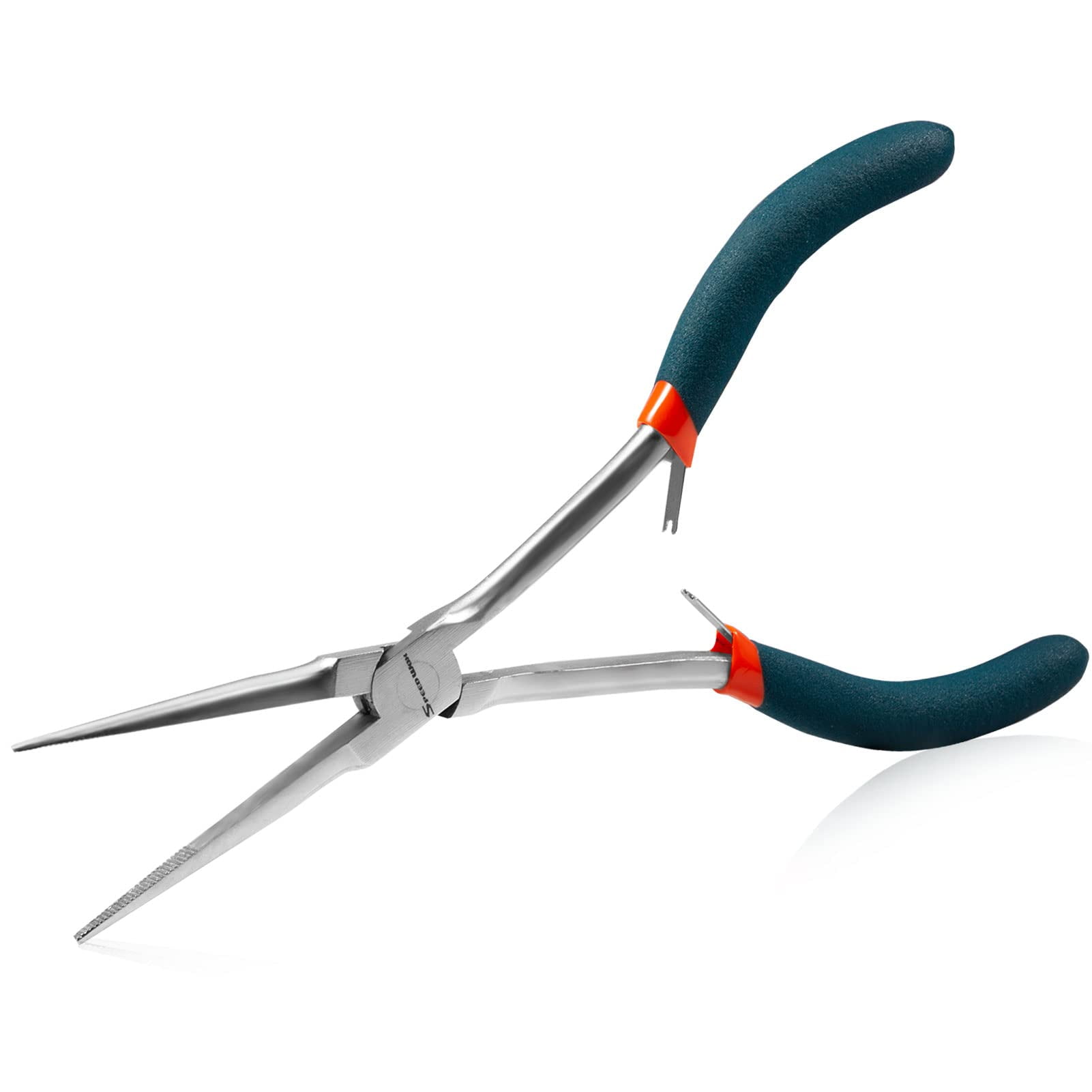 SPEEDWOX 7 Inches Long Reach Needle Nose Pliers with Teeth, Extra Long ...