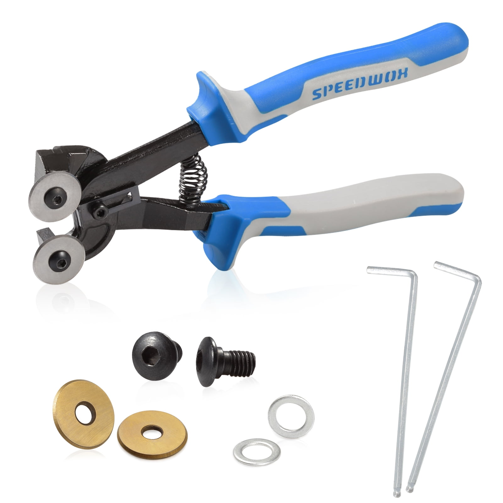 SPEEDWOX 8 Inches Wheeled Mosaic Glass and Tile Nippers, Glass Tile ...