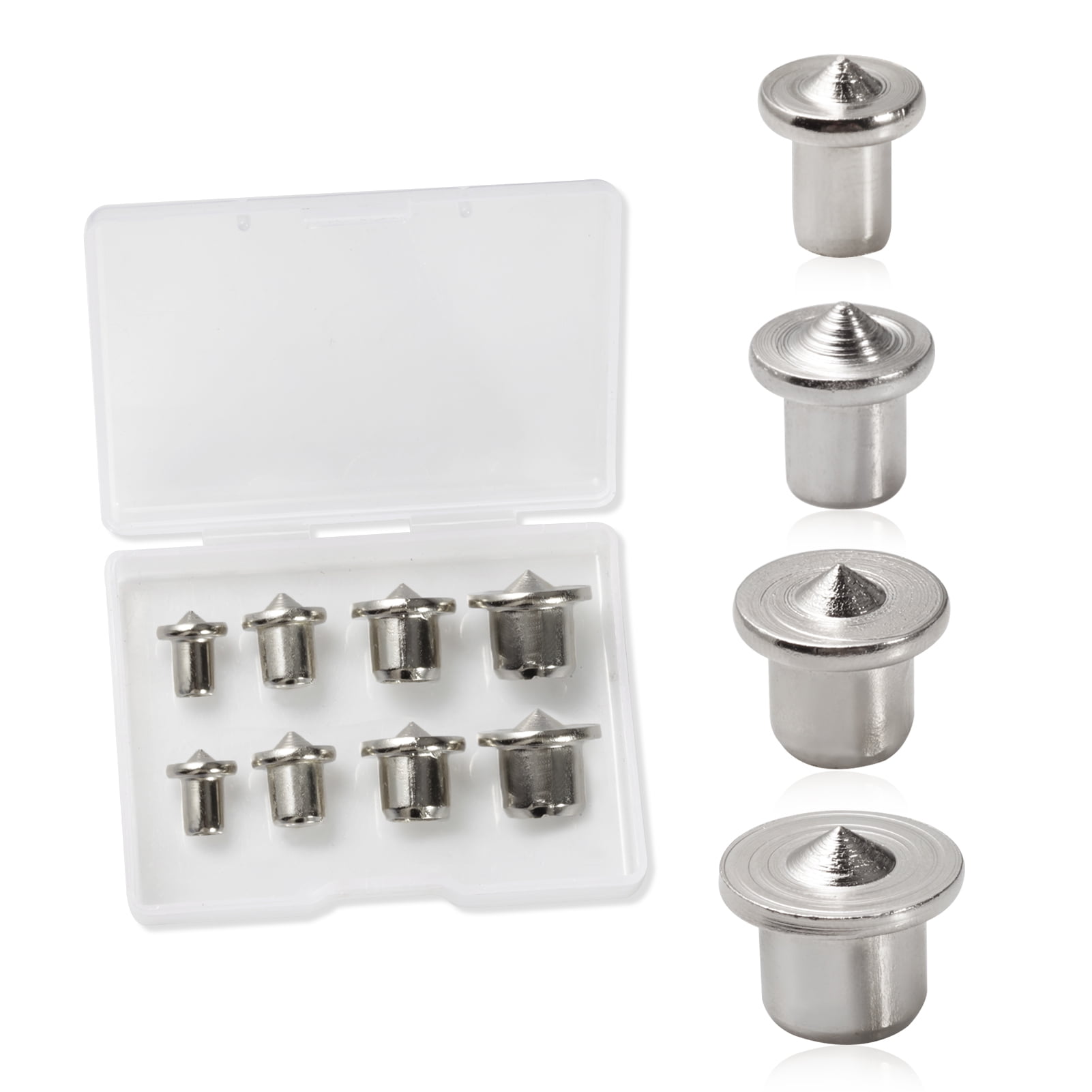 SPEEDWOX 8 Pcs Dowel and Tenon Center Transfer Plugs, Hollow Dowel Pin ...