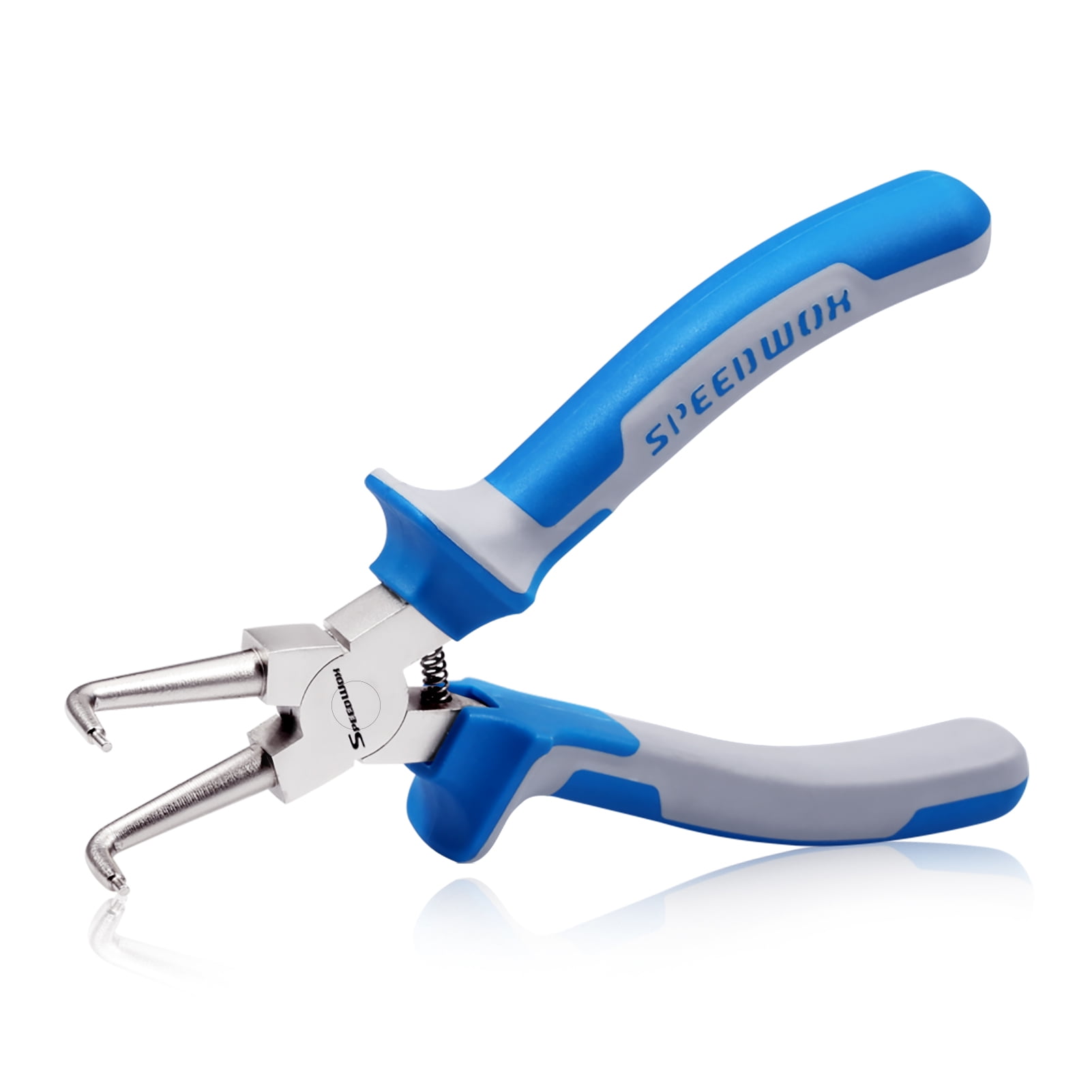 SPEEDWOX Circlip Pliers Internal Snap Ring Pliers with Straight Jaw 7 ...