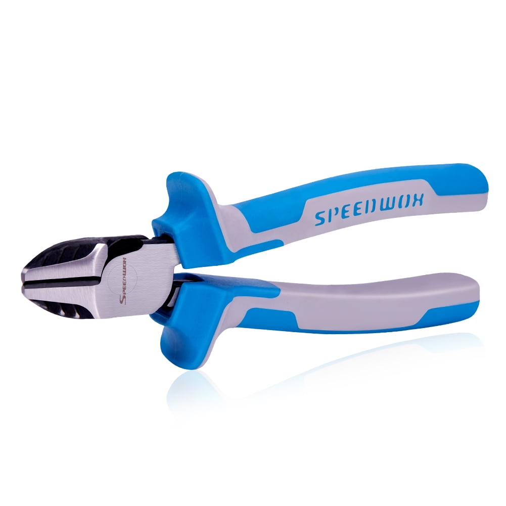 SPEEDWOX Diagonal Cutting Pliers 6 Inches Heavy Duty Compound Action ...