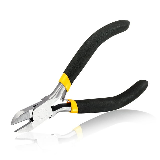 SPEEDWOX Diagonal Pliers Side Cutter 4 Inches Mini Fine Wire Cutting ...