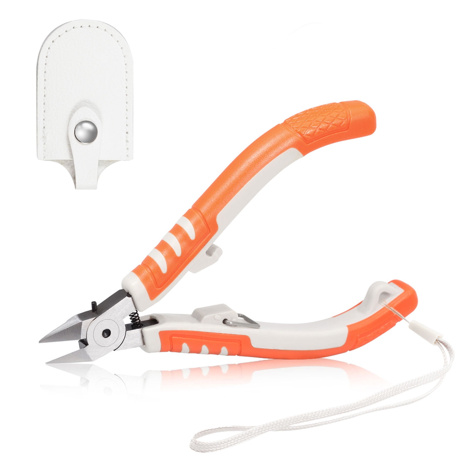 SPEEDWOX Flush Cutting Diagonal Cutters Tapered Head 5 Inches Diagonal ...