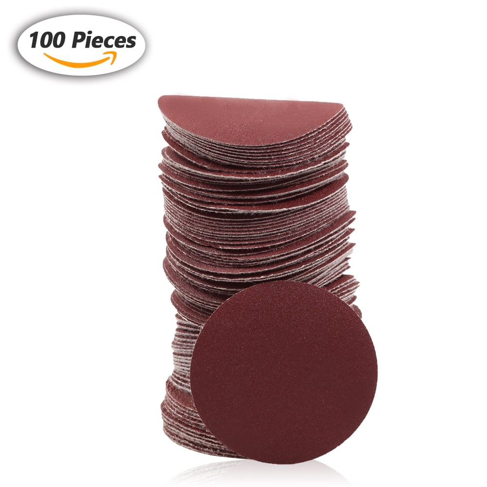 SPEEDWOX Hook and Loop Sanding Discs 100pcs 2 inch 320 Grit Sandpaper ...