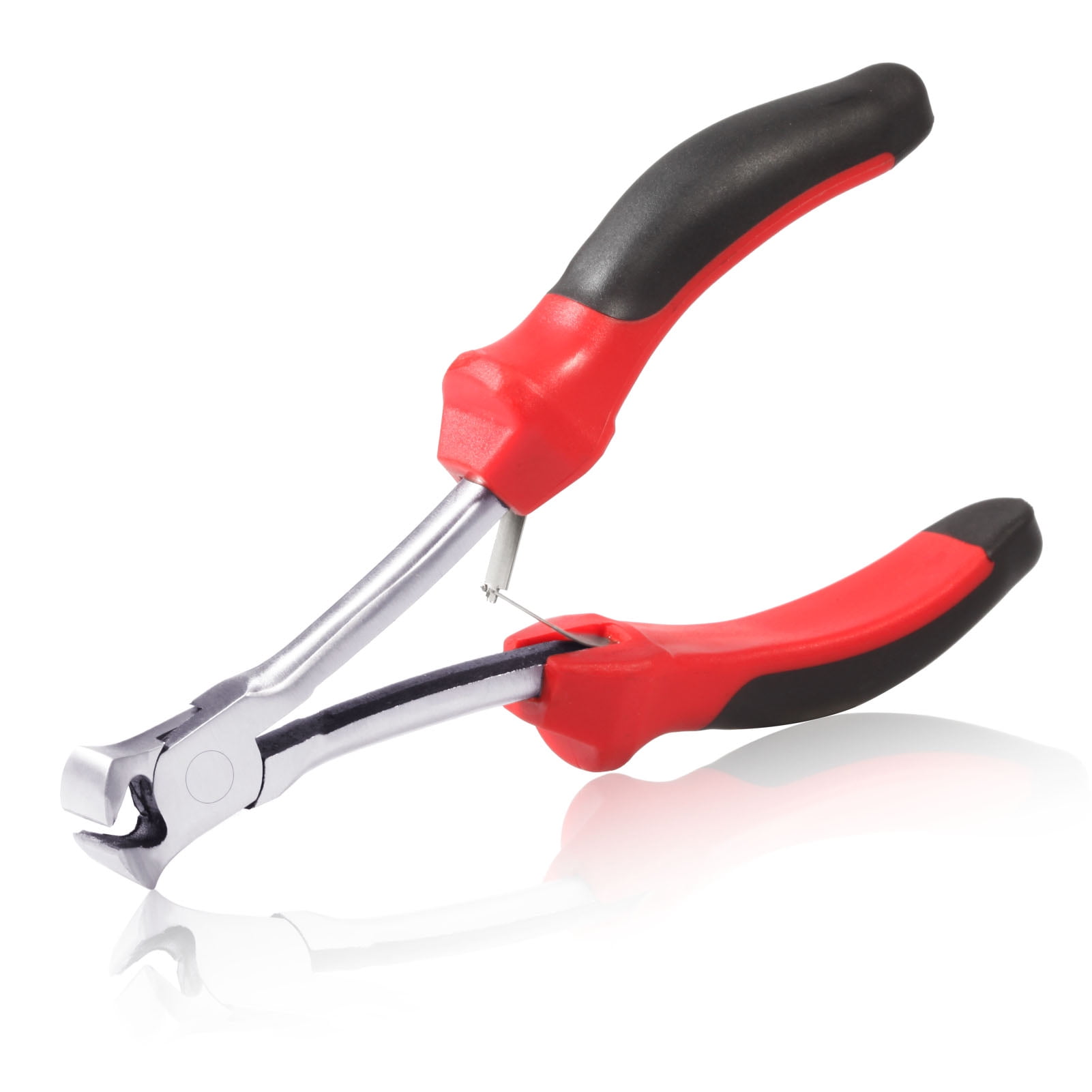 SPEEDWOX Long Reach End Nippers, 5-1/2 Inches Mini End Cutting Pliers ...