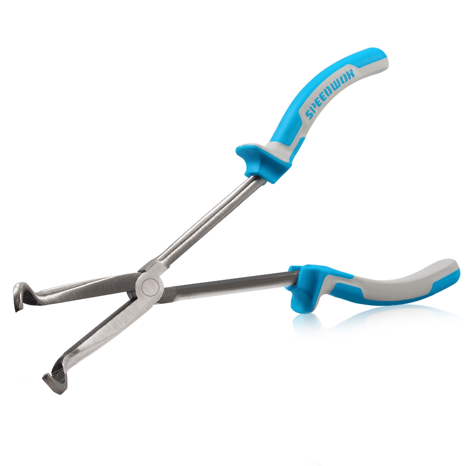 SPEEDWOX Long Reach Hose Grip Pliers 11 Inches Circle Plier Serrated ...