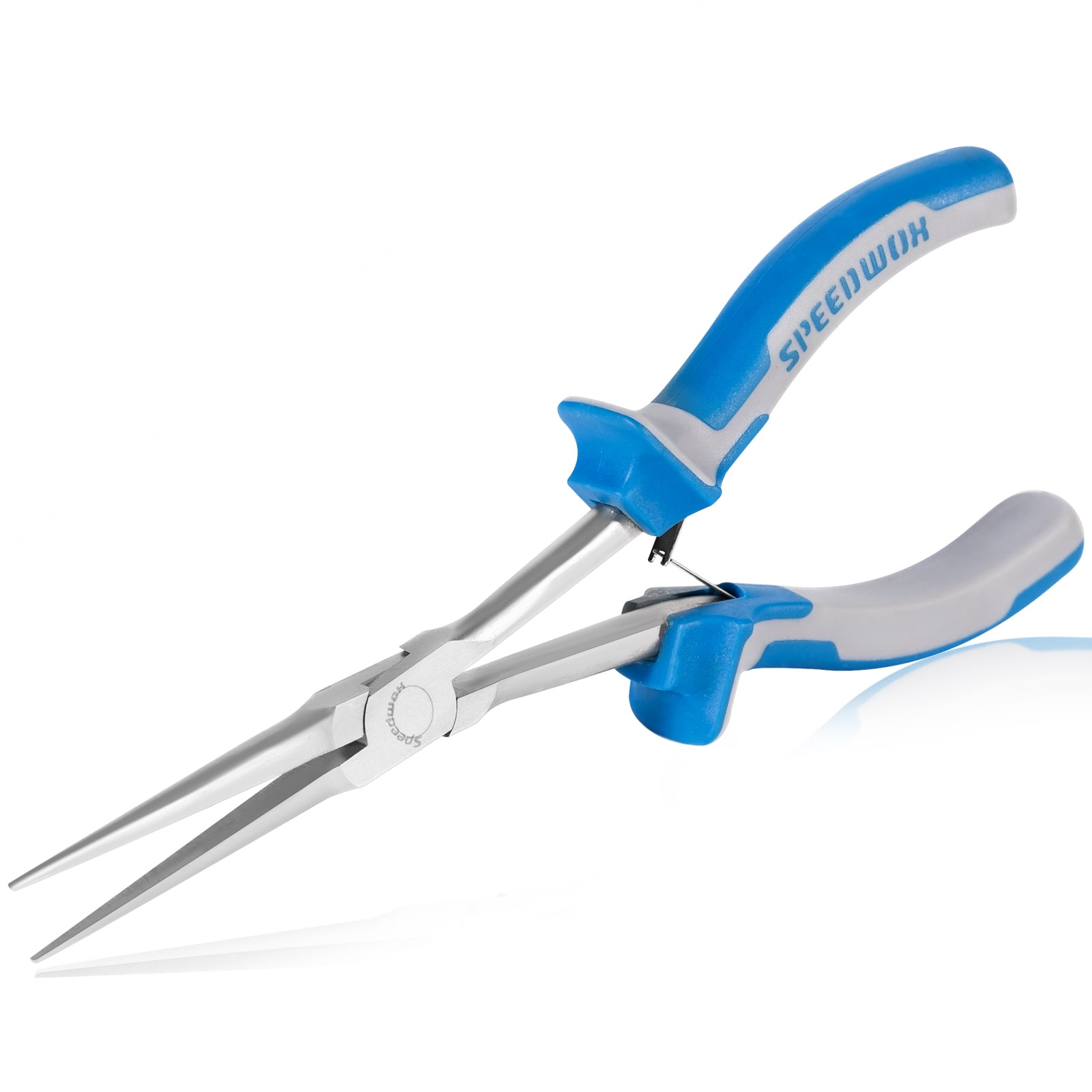SPEEDWOX 7 Inches Long Reach Needle Nose Pliers, Slim, High Leverage ...