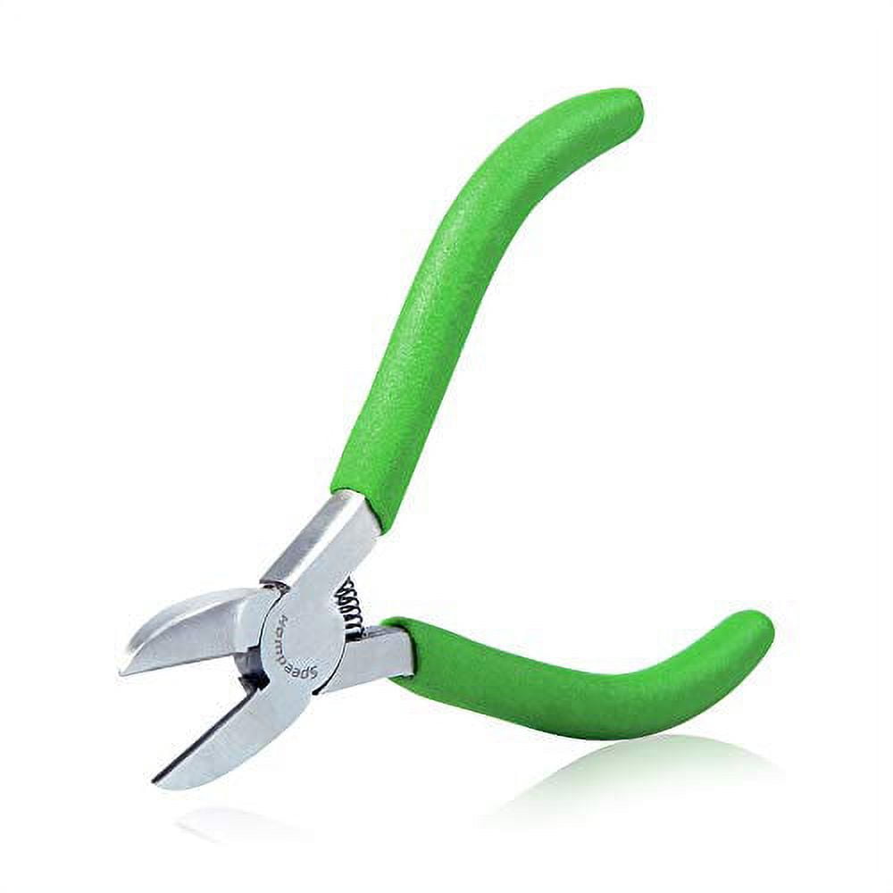 SPEEDWOX Mini Diagonal Pliers Thin Precision Wire Cutters 4-1/2 Inches ...