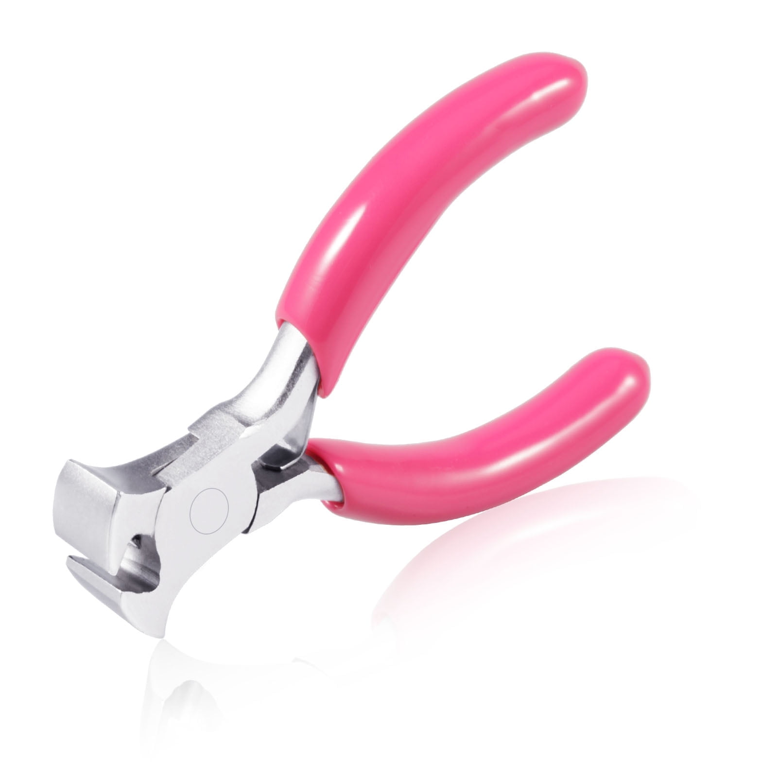 SPEEDWOX Mini End Nipper, 3" End Cutting Pliers with Pink PVC Handle ...