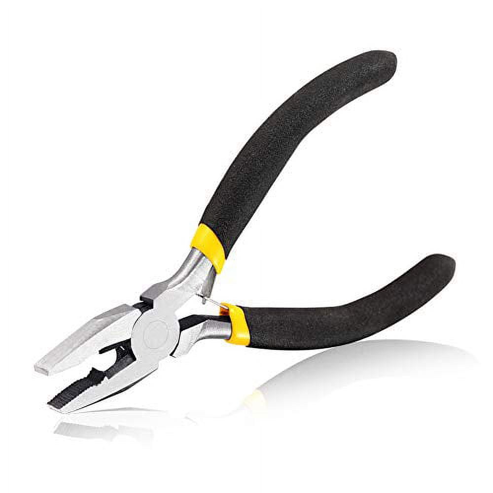 SPEEDWOX Mini Linesman Pliers Wire Cutters 4.5 Inches Combination ...