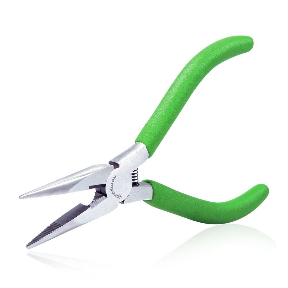 SPEEDWOX Mini Long Nose Pliers 5-1/2 Inch Small Jewelry Wire Cutters ...