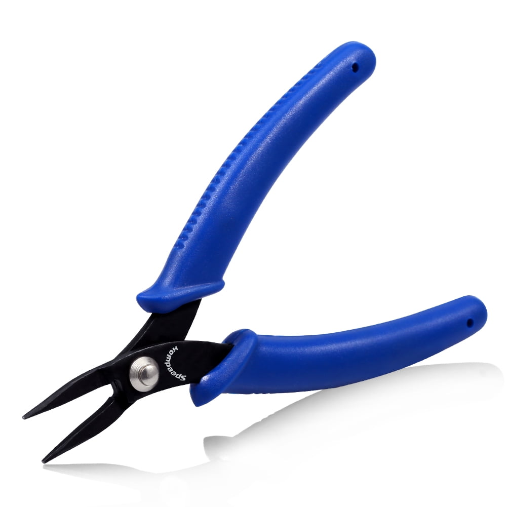 SPEEDWOX Mini Needle Nose Chain Nose Pliers Flat Smooth Jaw Pliers 5.5 ...