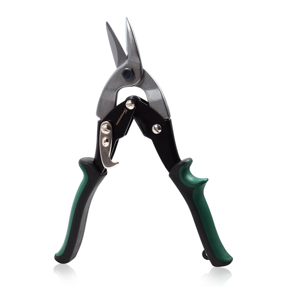 SPEEDWOX Right Cut Aviation Snips with Forged Blade Metal Sheet Cutter ...