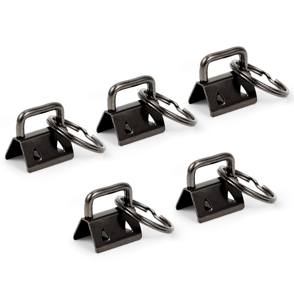 SPEEDWOX Webbing Clips 25 Sets Key Fob Hardware 0.8 Inch with Split ...