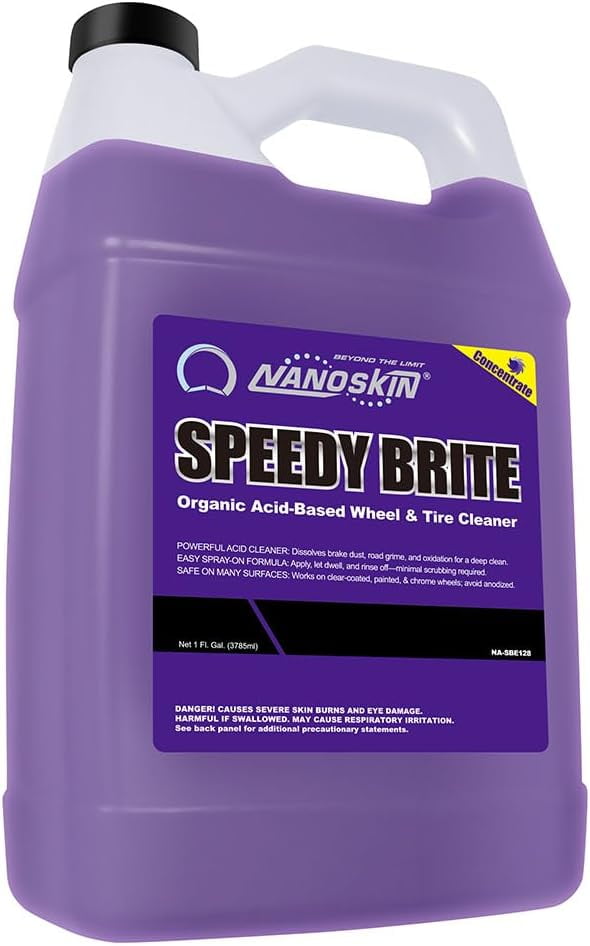 SPEEDY BRITE Pro Grade Wheel & Tire Acid Cleaner, 1 gallon - Chrome ...