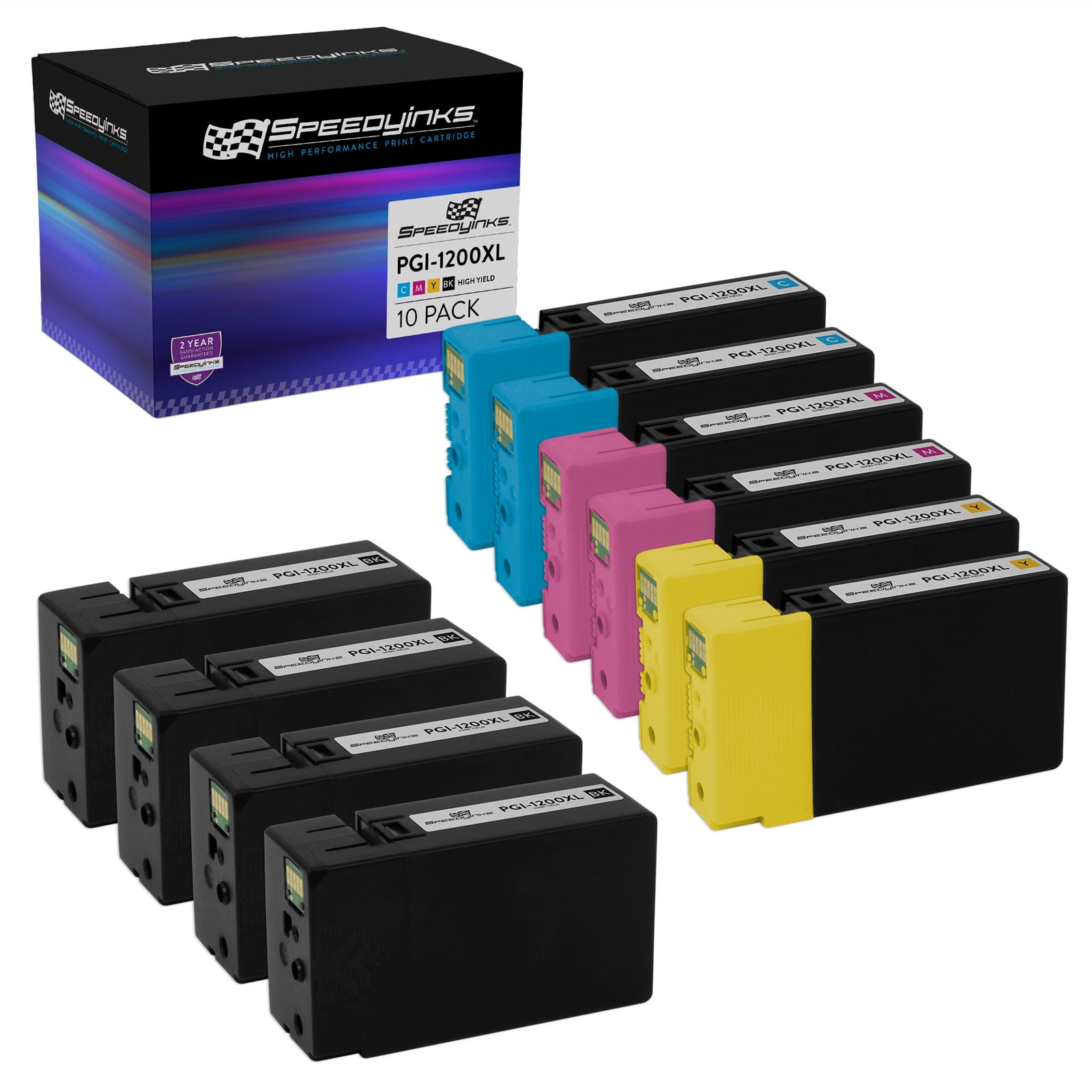 SPEEDYINKS Compatible Canon PGI-1200XL PGI1200XL PGI 1200XL PGI1200 ...