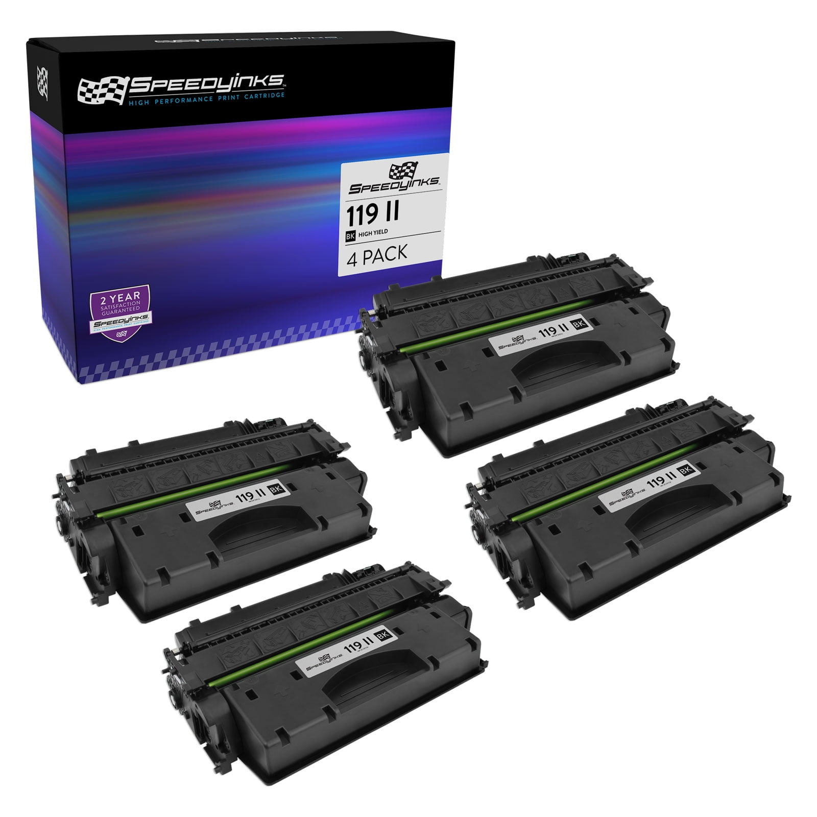 SPEEDYINKS Compatible Toner Cartridge Replacement for Canon 119 HY (4 ...