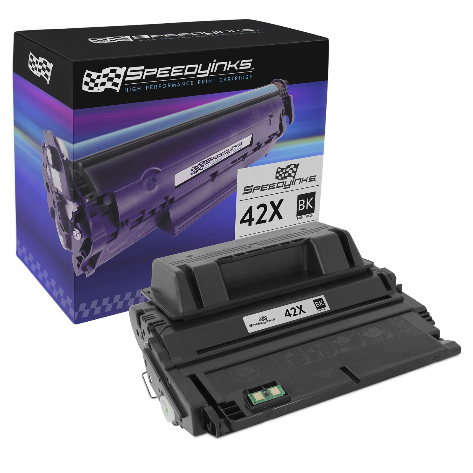 SPEEDYINKS Compatible Toner Cartridge Replacement for HP 42X Q5942X ...