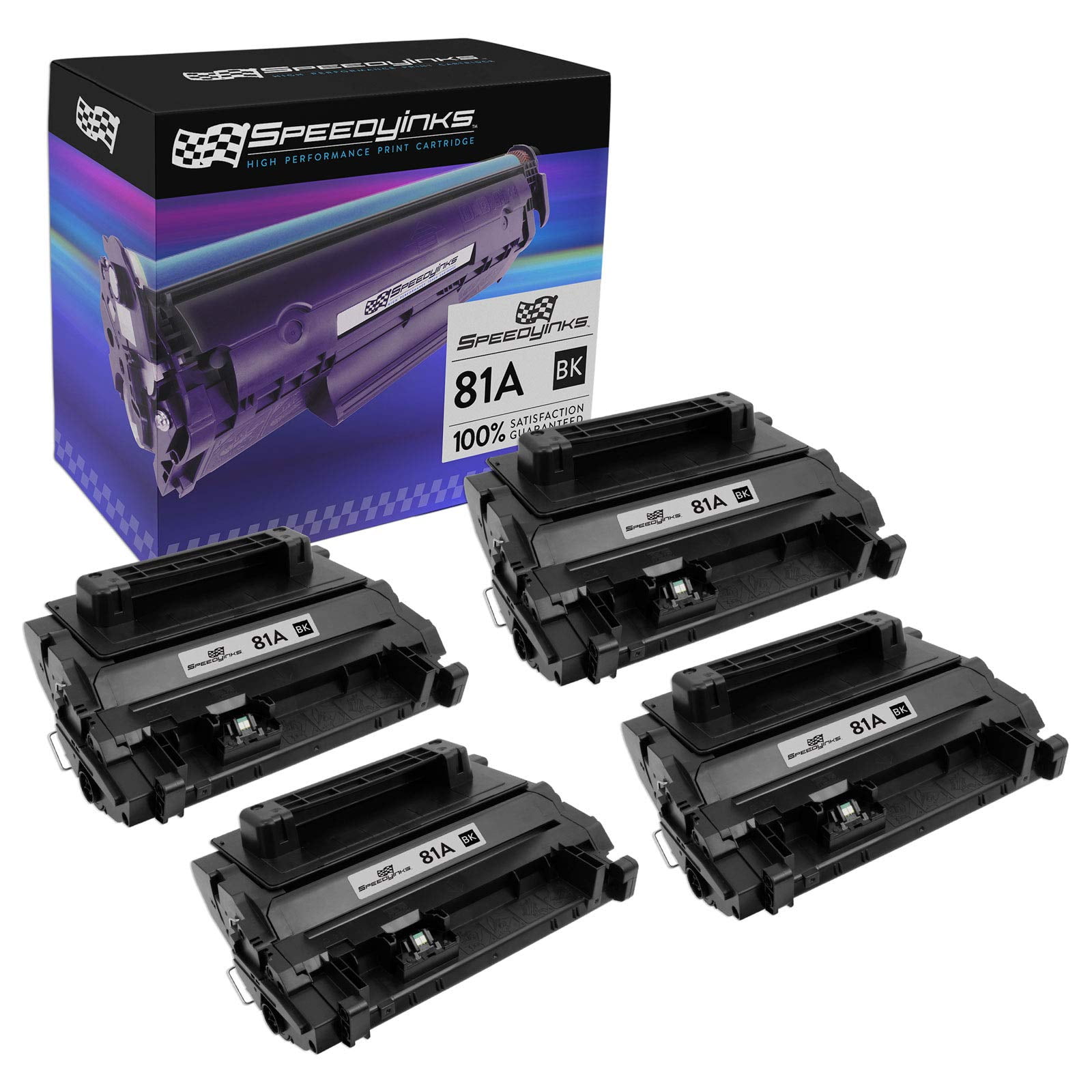 SPEEDYINKS Compatible Toner Cartridge Replacement for HP 81A CF281A ...