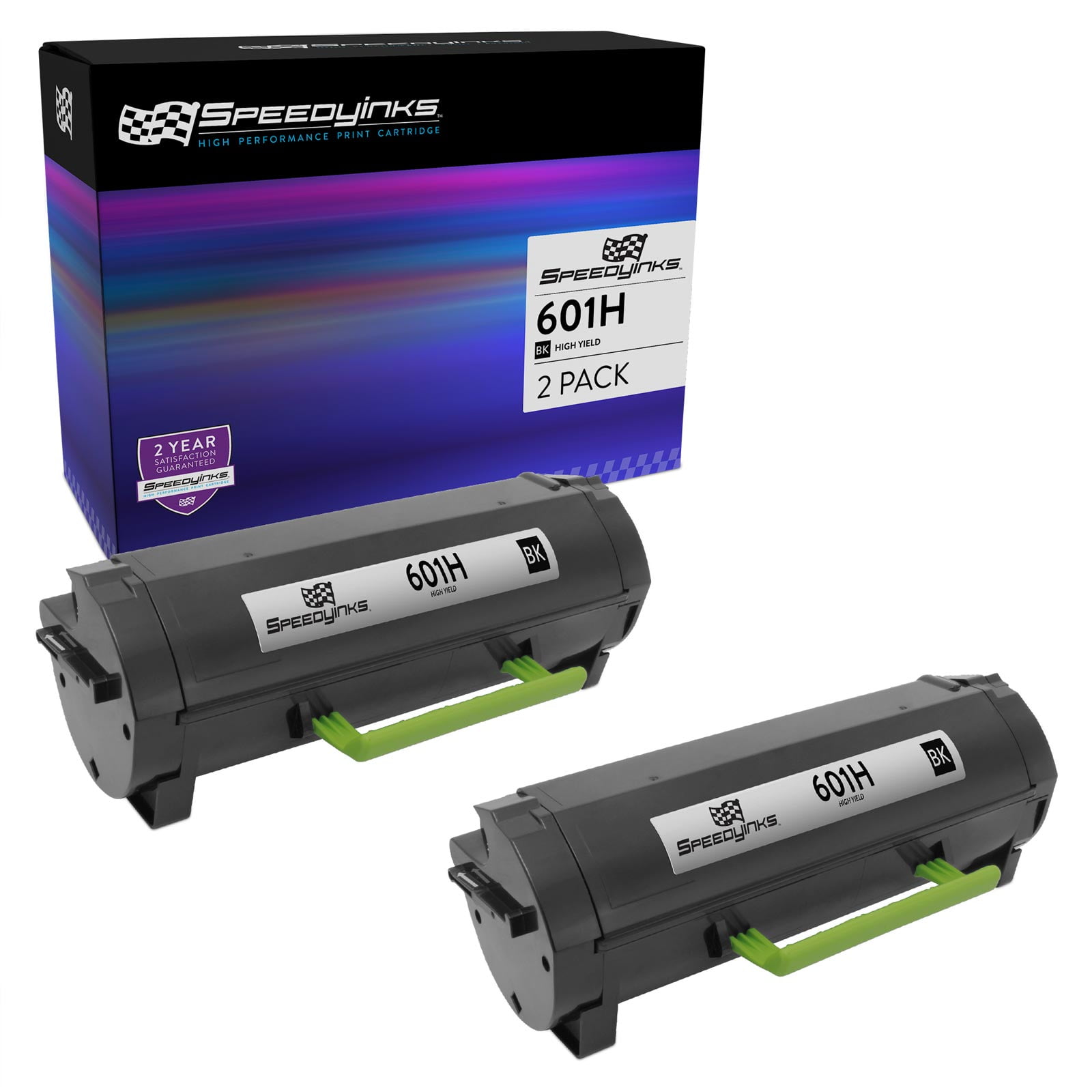SPEEDYINKS Compatible Toner Cartridge Replacement for Lexmark 601H ...