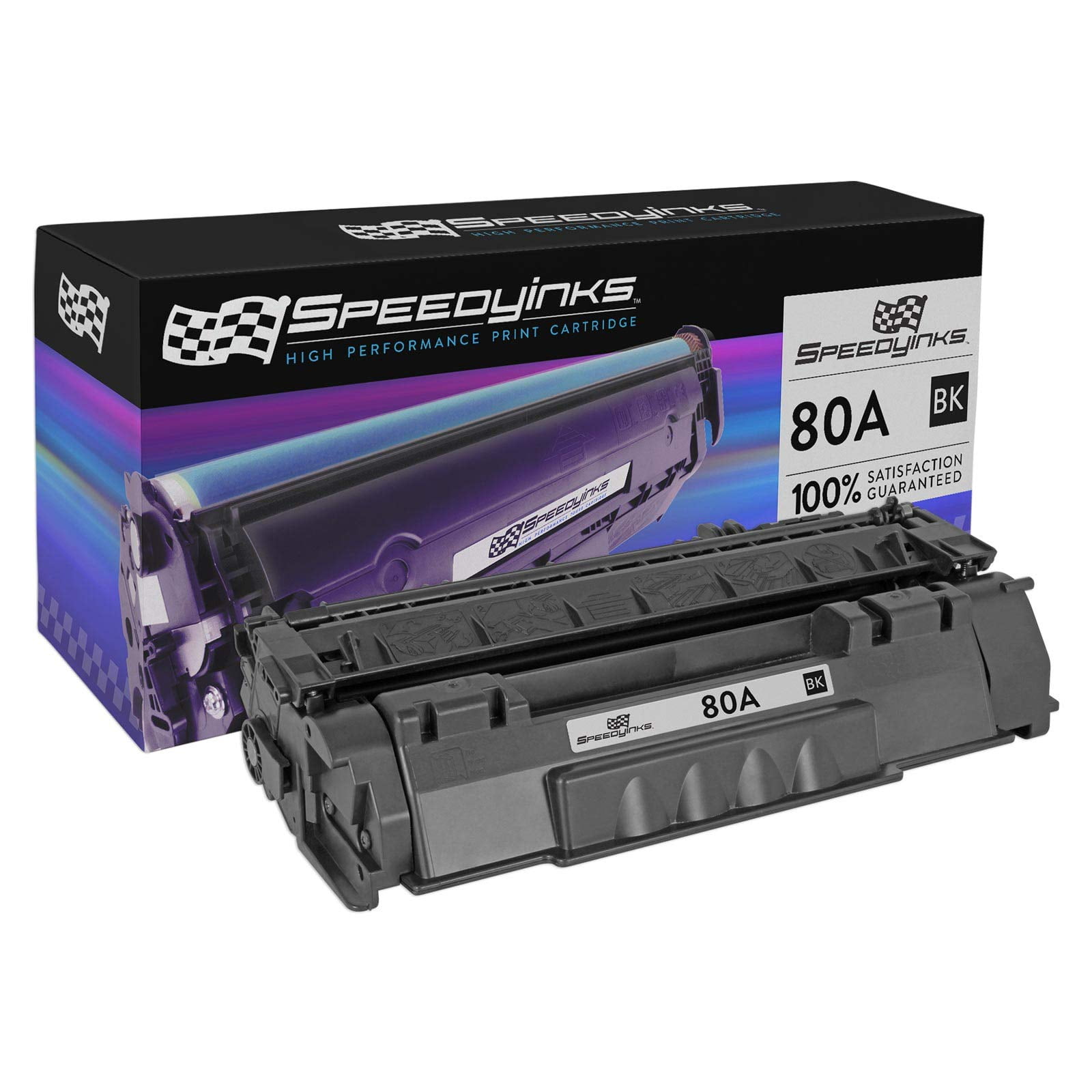 SPEEDYINKS Replacement Compatible with HP 80A CF280A (Black) Compatible ...