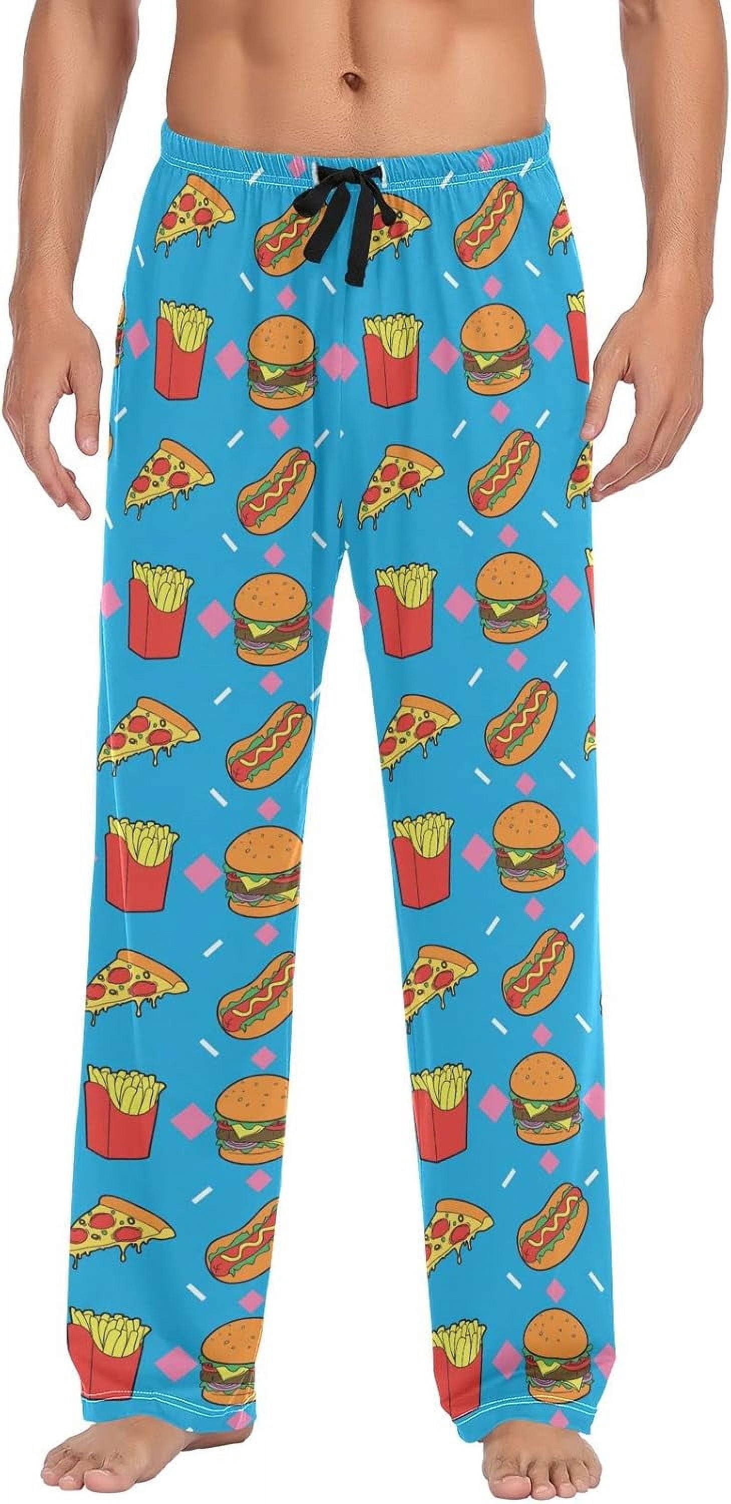 SPEKSEE Funny Mens Pajama Pants, Lounge Men's Pajama Bottoms, Soft ...