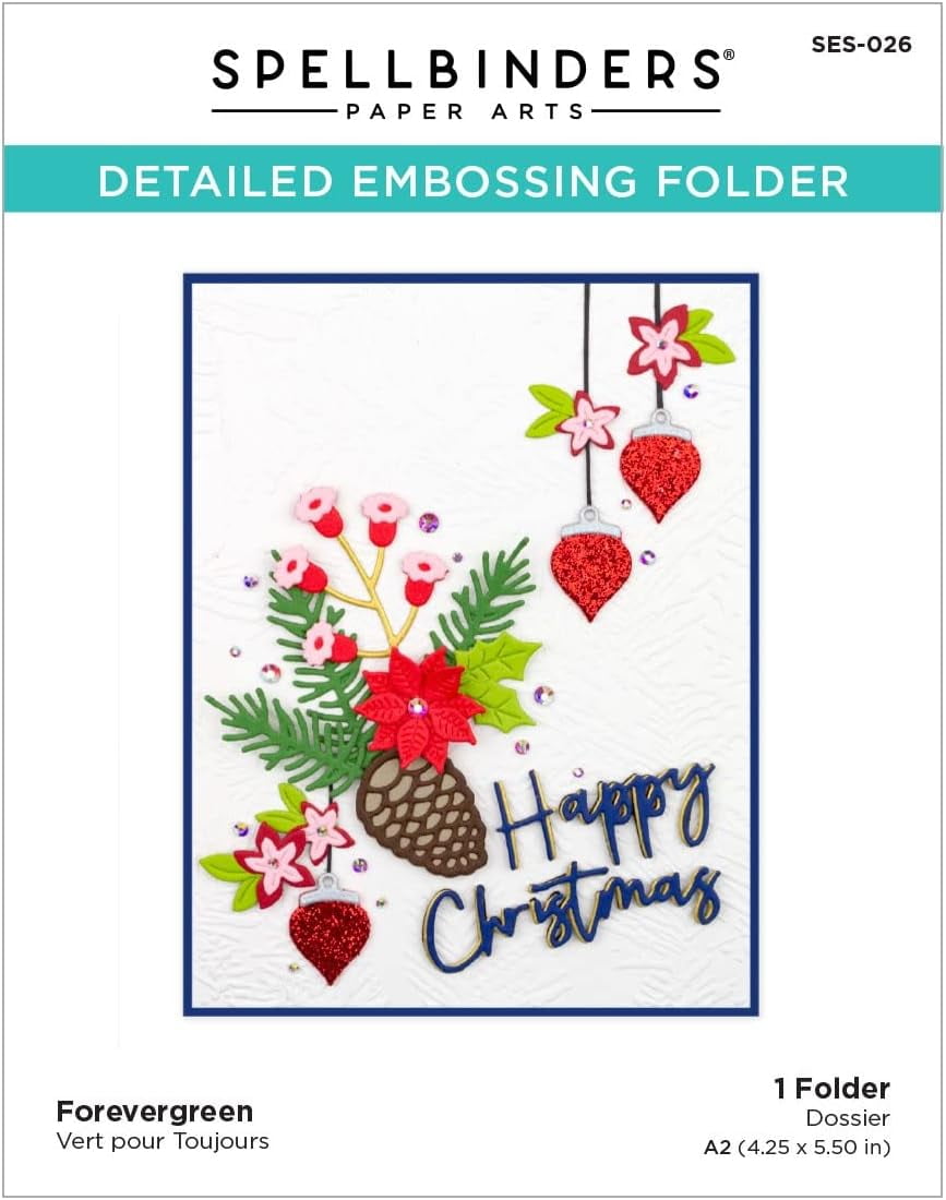 SPELLBINDERS PAPERCRAFTS, INC Spellbinders Embossing Folder ...