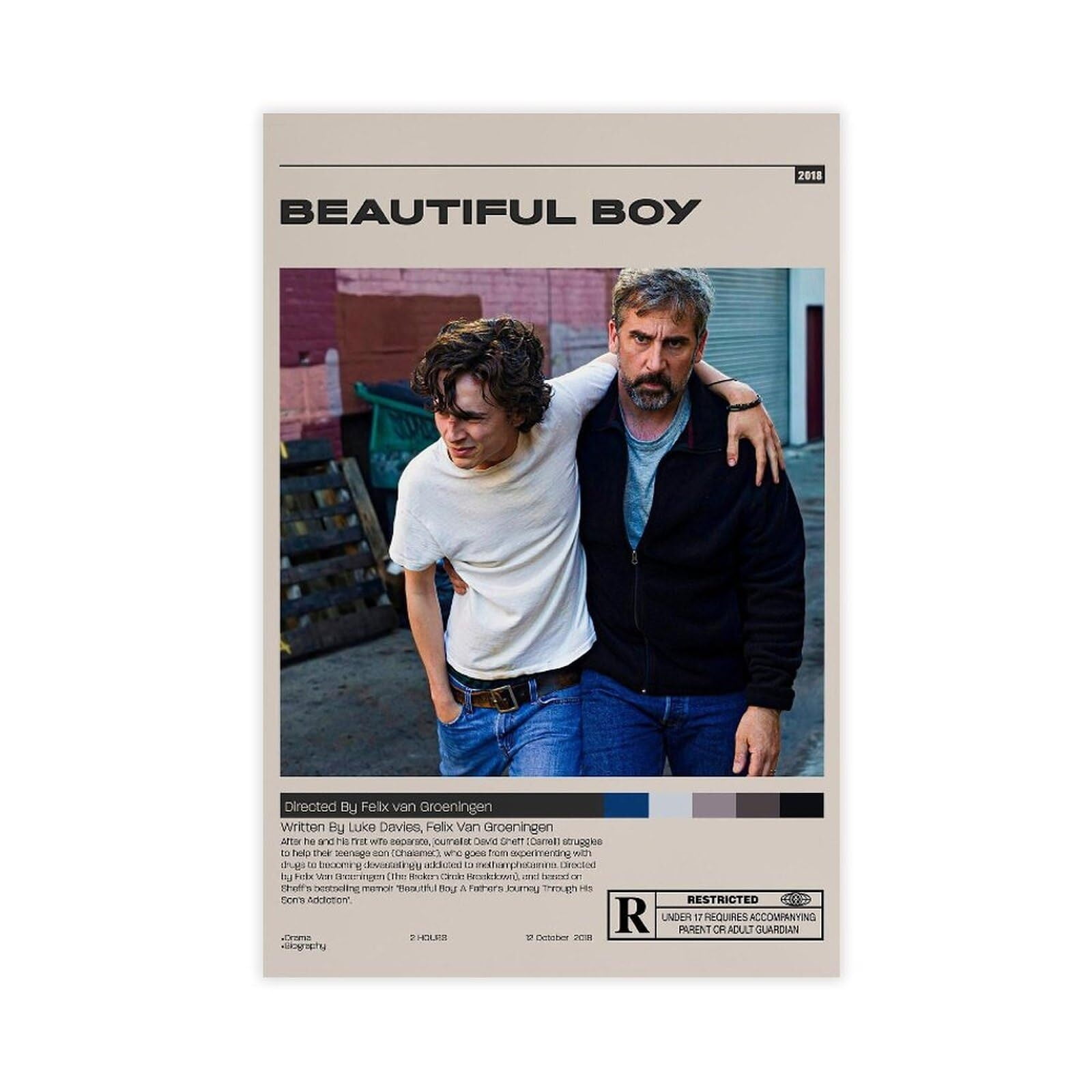 SPFSBDFQ Beautiful Boy Poster Movie Posters Canvas Poster - Walmart.com