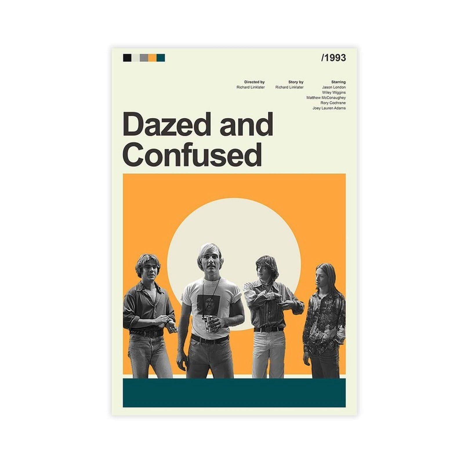 SPFSBDFQ Dazed And Confused Poster Movie Posters Canvas Poster ...