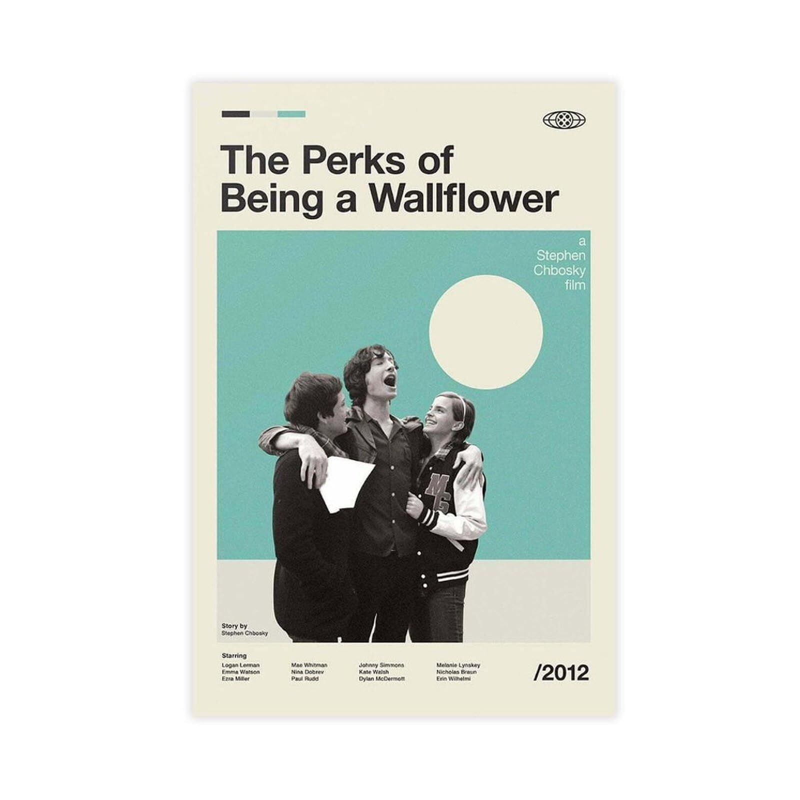 SPFSBDFQ The Perks Of Being A Wallflower Poster Movie Posters Canvas ...