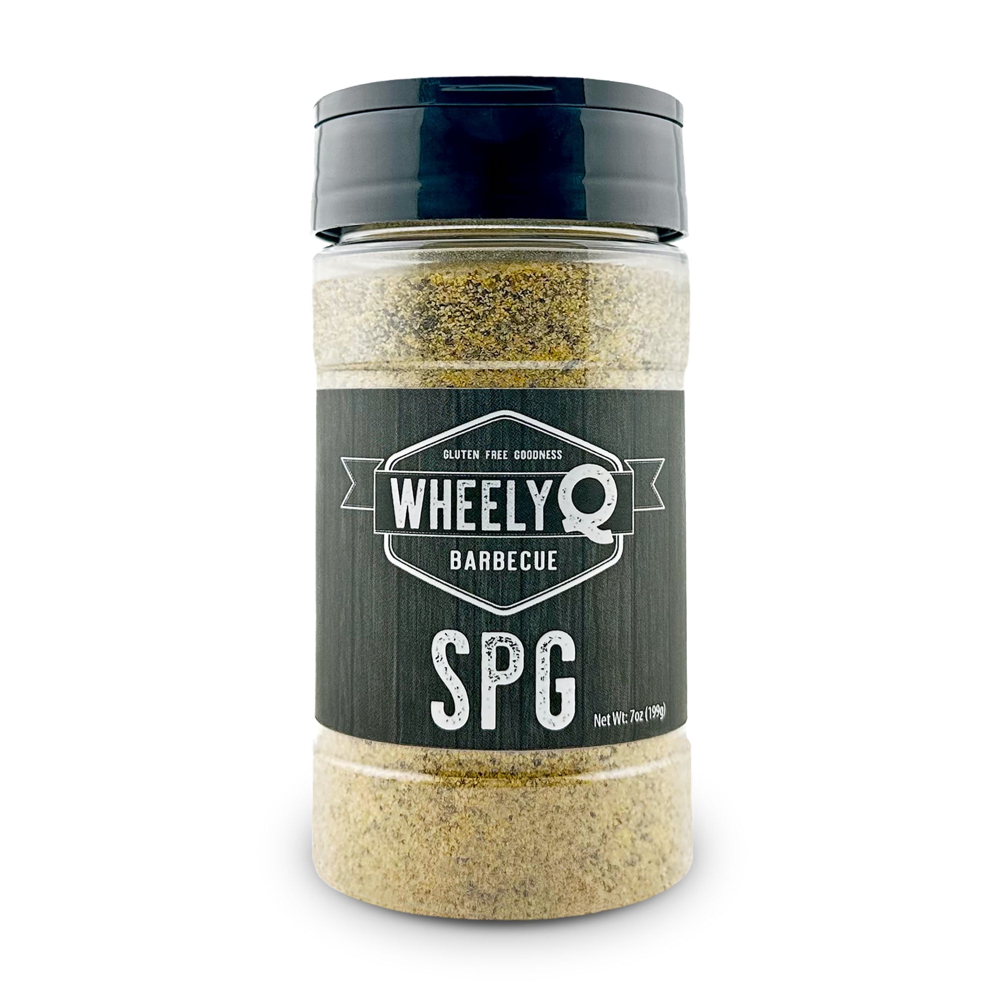 WheelyQ Barbecue SPG (Salt, Pepper, Garlic) Seasoning, 7oz - Walmart.com