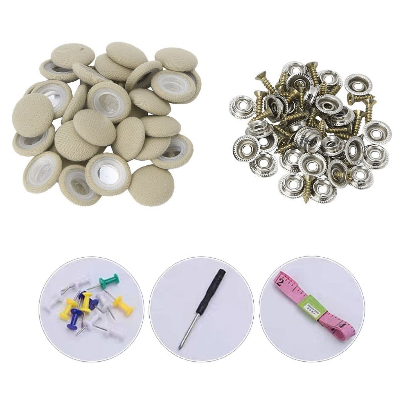 SPHET Car Interior Roof Buckles Headliner Fixing Rivets Repair Buttons ...