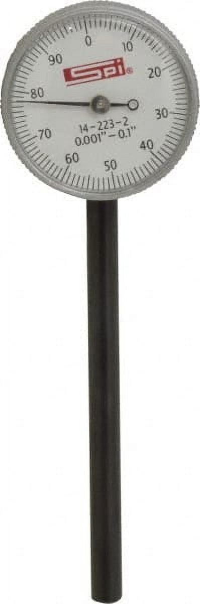 SPI 0.1" Range, 0-100 Dial Reading, 0.001" Graduation Dial Drop Indicator 1-35/64" Dial, 0.1 ...