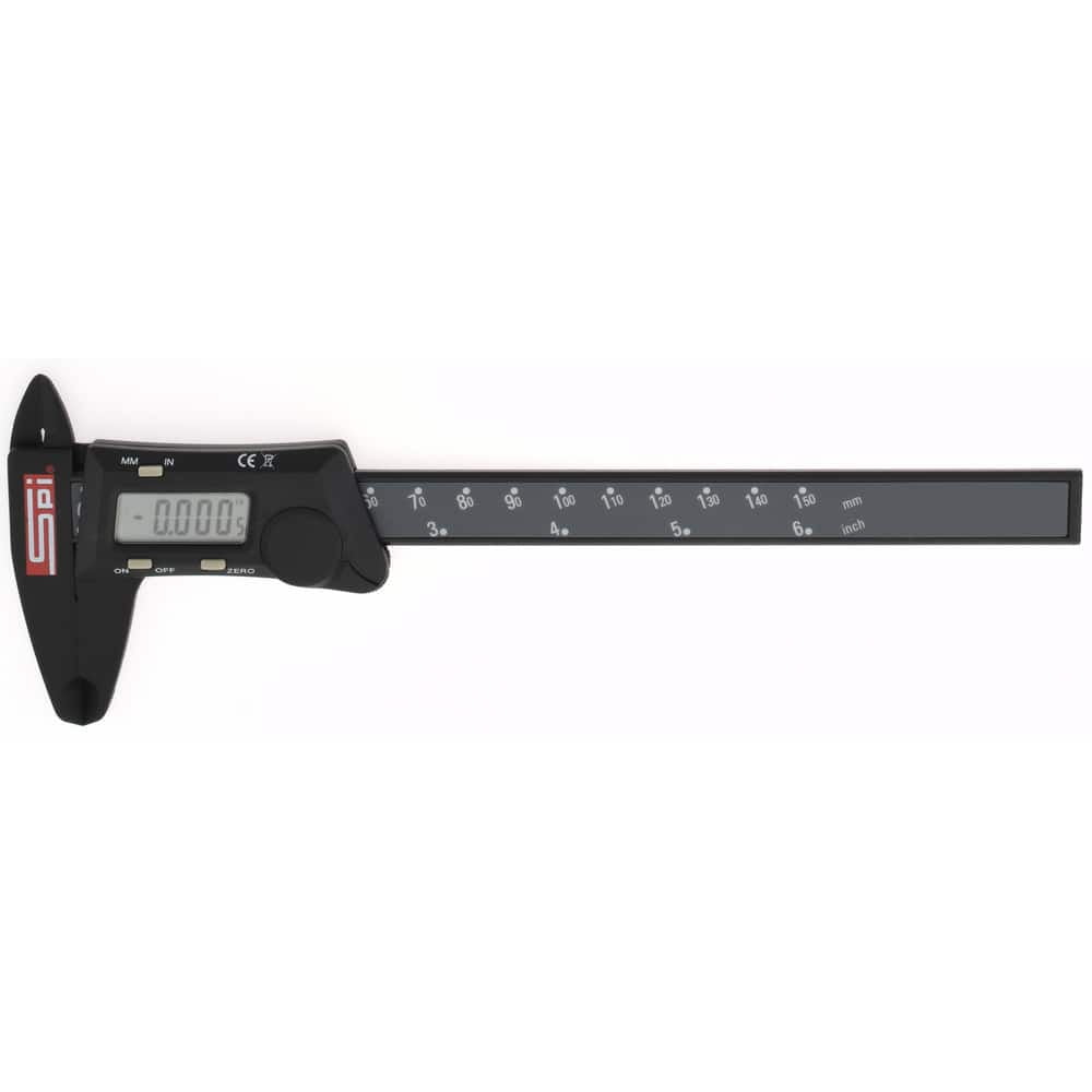 SPI 30-440-2 Super Polymid Inch/Metric Digital Caliper: 0" to 6" (0 to ...