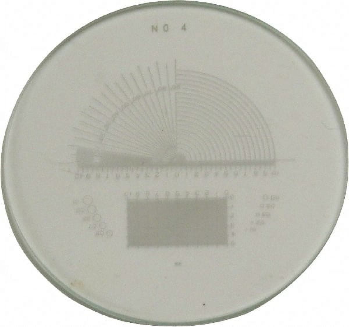 SPI 1-3/8 Inch Diameter, Optical Comparator Chart and Reticle - Walmart.com