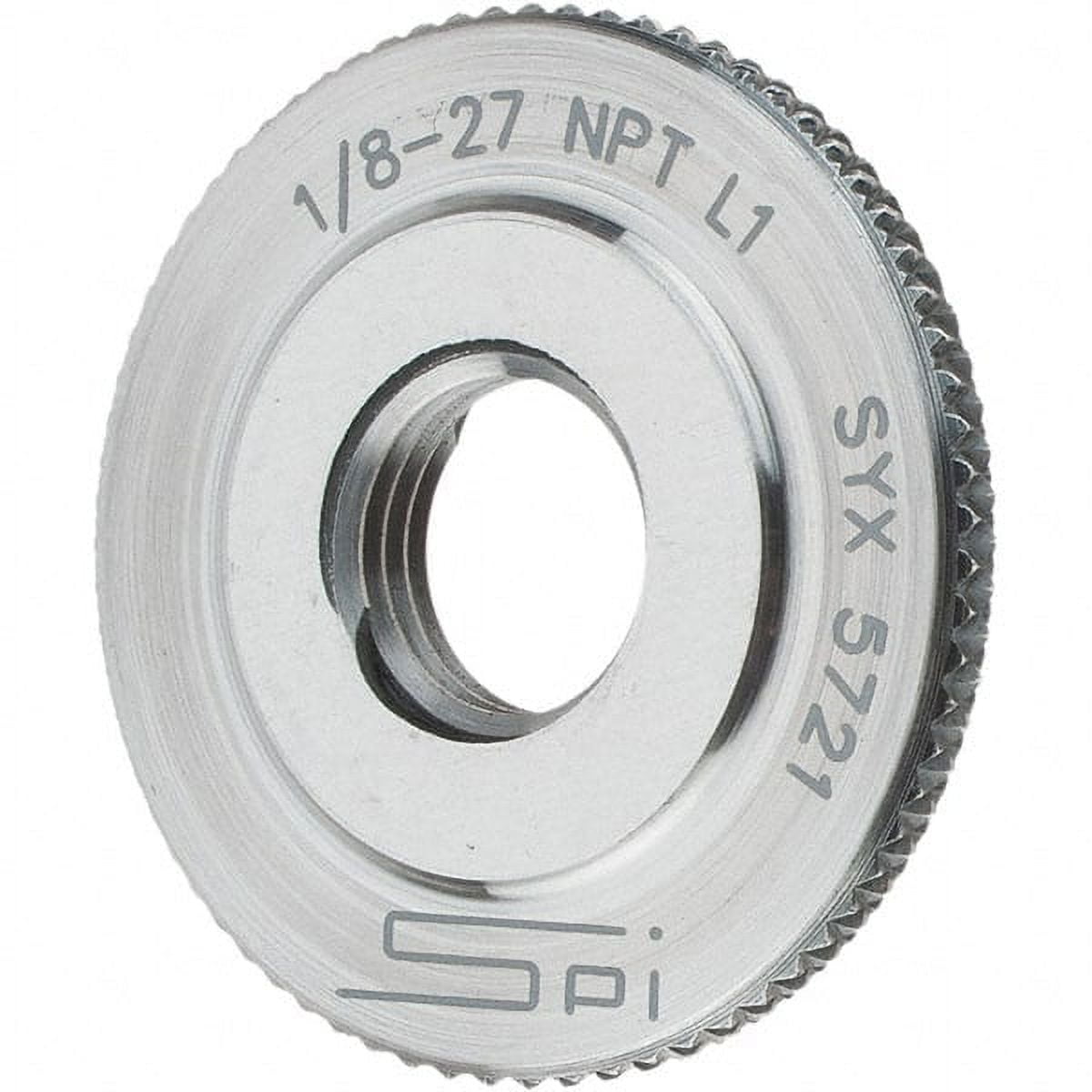 SPI 1/8-27 Thread, Oil Hardened Non-Shrinking Steel (OHNS), Class L1 ...